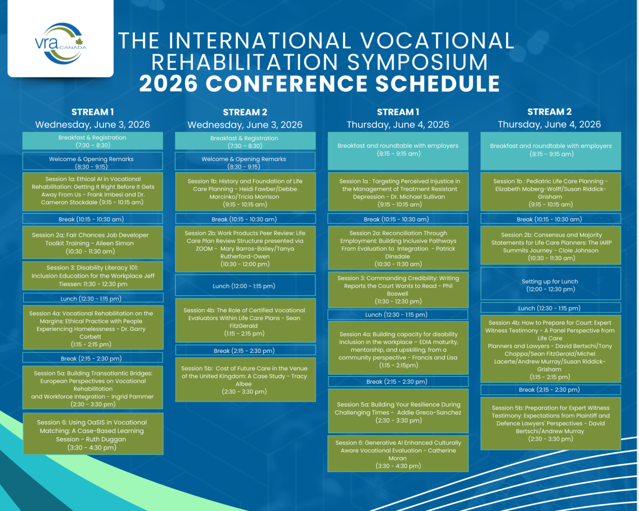 2026 VRA Conference - VRA Canada